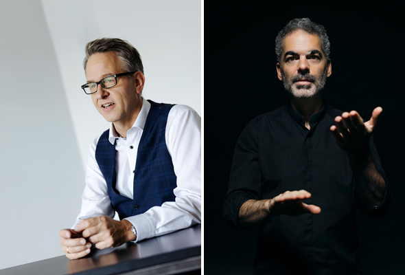 Ulrich Lenz und Vassilis Christopoulos live auf Ö1 | Oper Graz